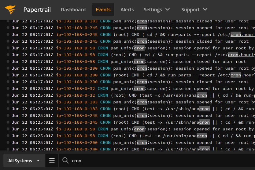 Hello cron job monitoring & alerts, goodbye silent failures - Papertrail