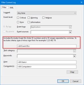 Windows Event Log Filtering Techniques - Papertrail