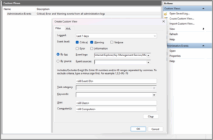 Windows Event Log Filtering Techniques - Papertrail